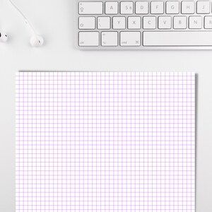 Printable Graph Paper Bundle, 6 Colorful Templates, Colored Graph Paper ...