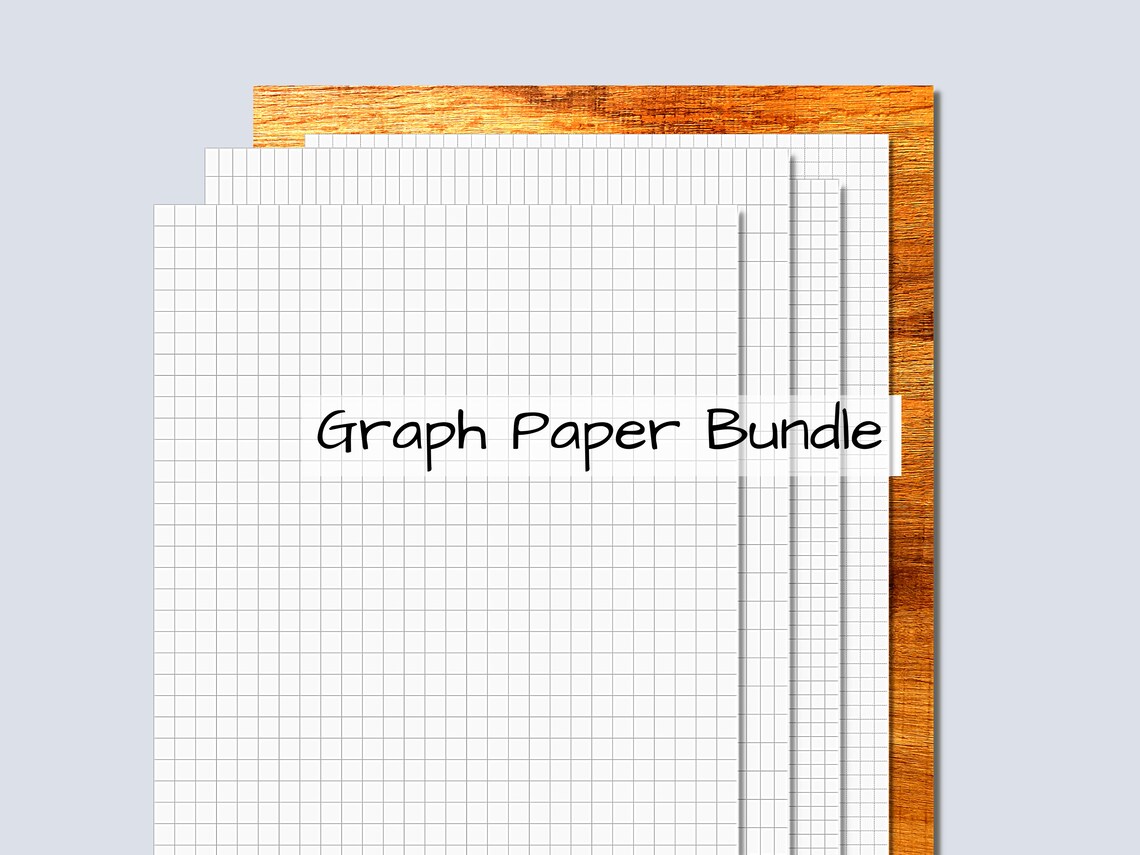 Printable Graph Paper Bundle: A4 A5 Letter Sizes (digital Download) - Etsy