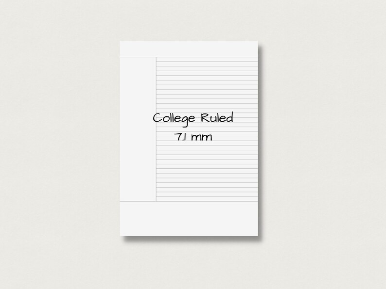 Printable Cornell Notes Templates Graph Ruled & Dot Grid - Etsy