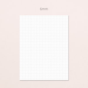 Graph Paper Pack 7 Printable Templates, A4 A5 Letter & Half, Graph Grid ...