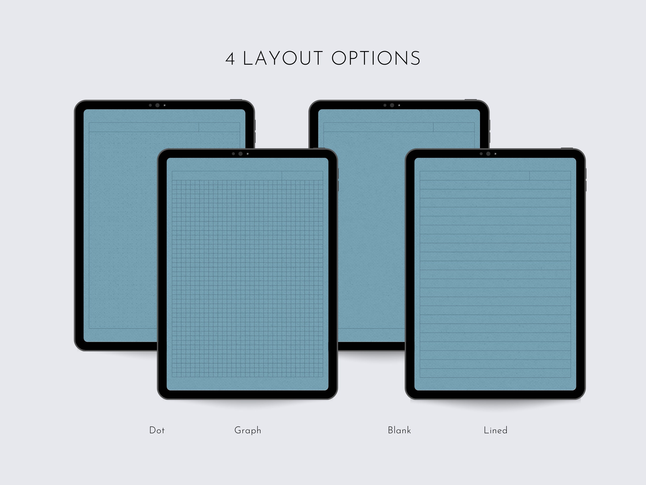 Digital Paper Pack for Note Taking Lined Dot Graph and - Etsy