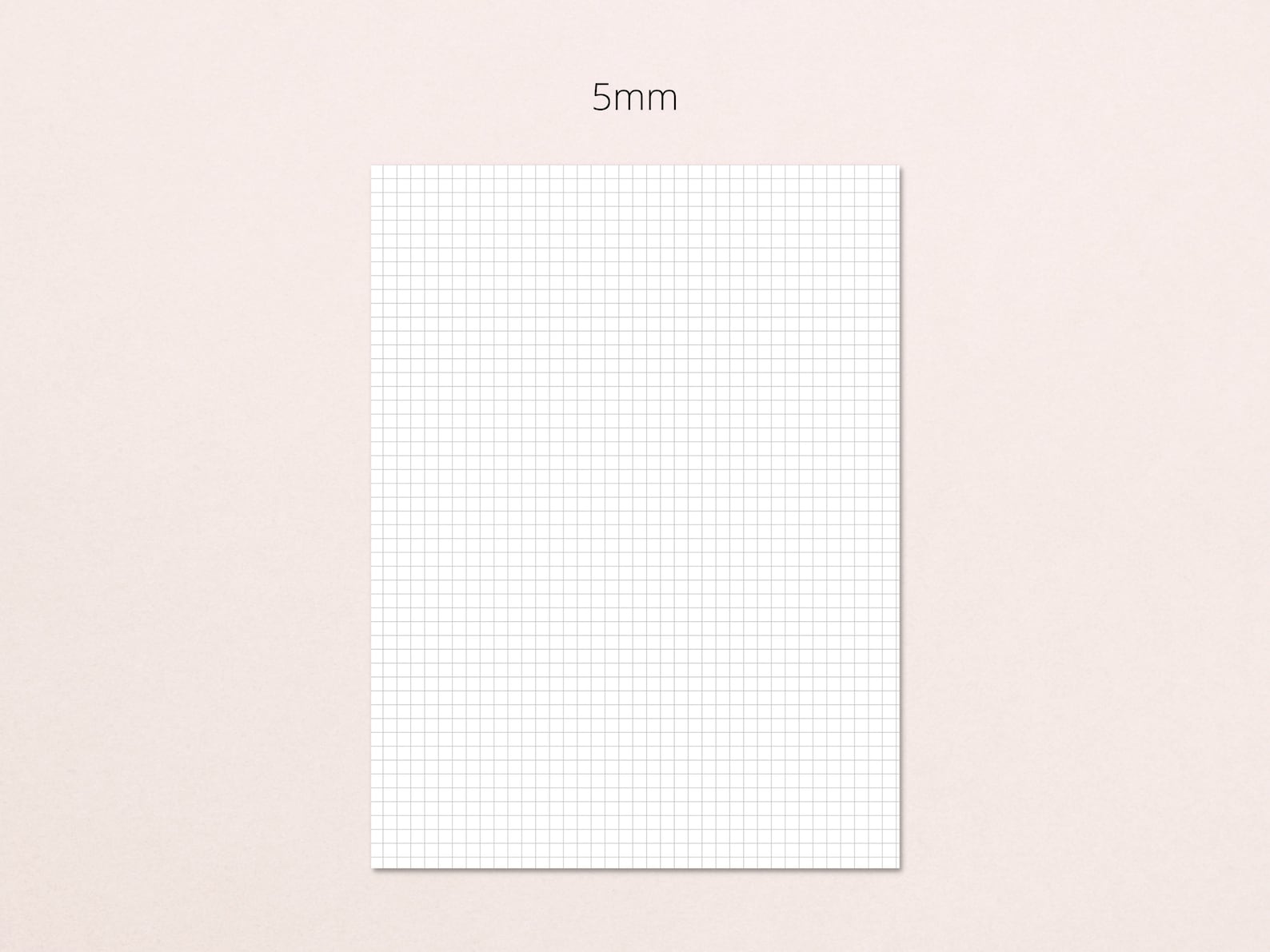 Graph Paper Pack 7 Printable Templates, A4 A5 Letter & Half, Graph Grid ...