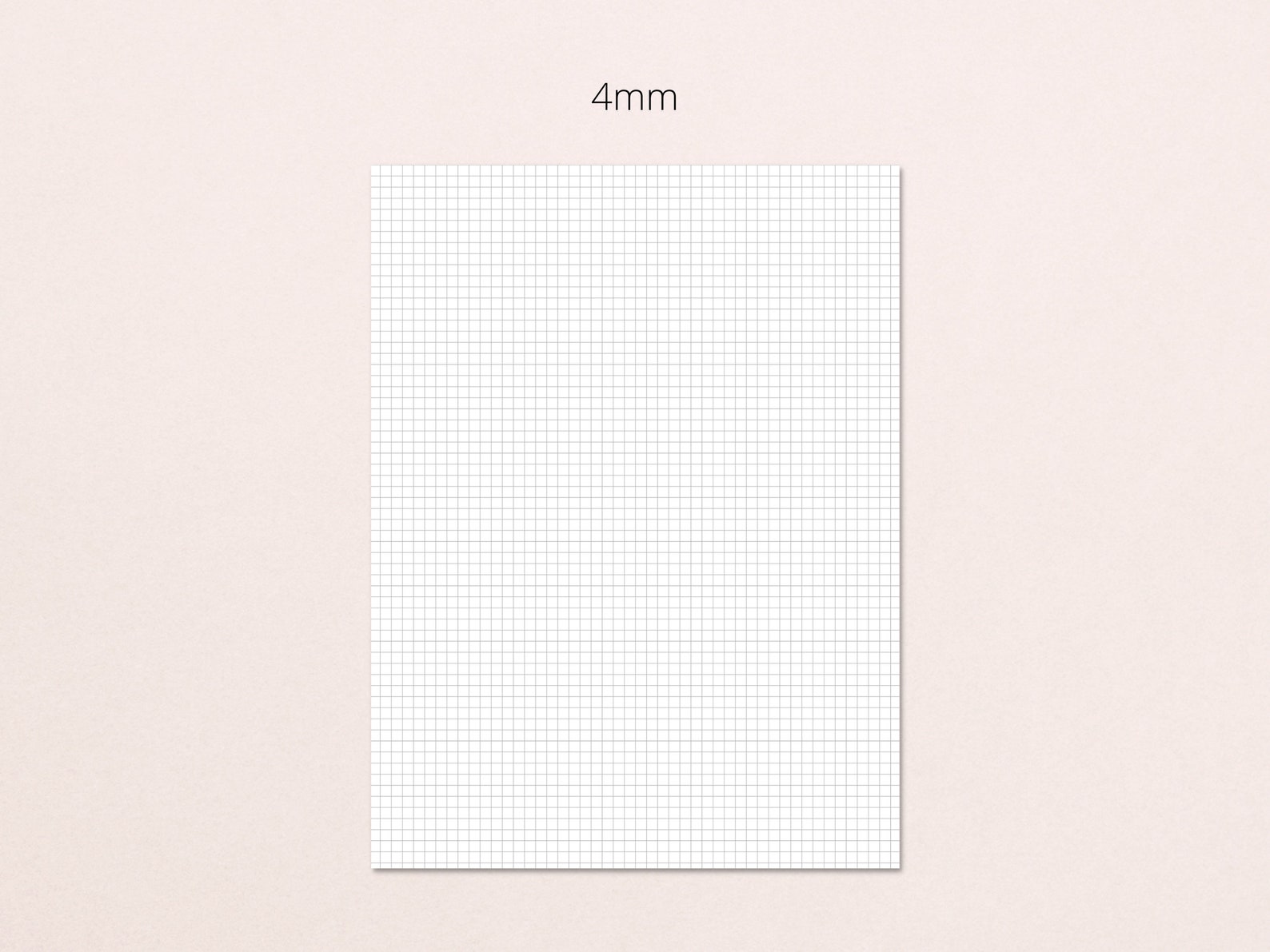 Graph Paper Pack 7 Printable Templates, A4 A5 Letter & Half, Graph Grid ...