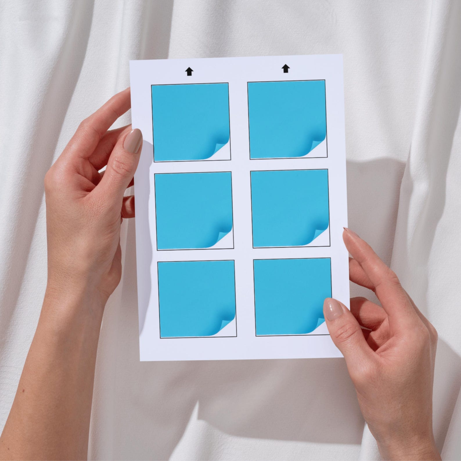 Printable Sticky Note Templates: 3x3" & 4x4" Sizes (digital Download ...