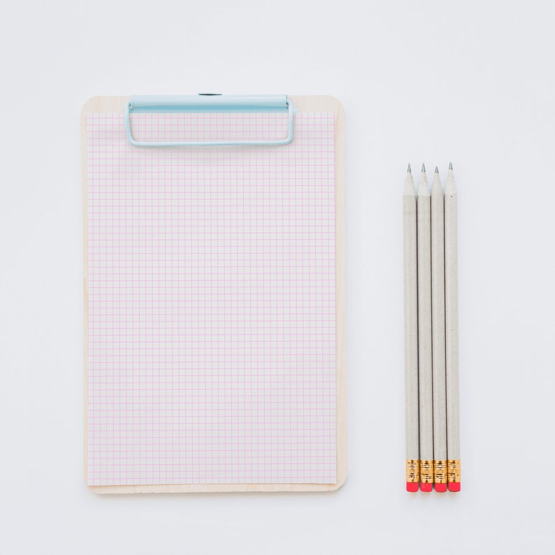 Rainbow Graph Paper Bundle: Printable Grid Templates A4 & Letter (PDF ...