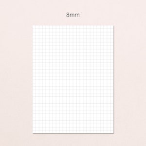 Graph Paper Pack 7 Printable Templates, A4 A5 Letter & Half, Graph Grid ...