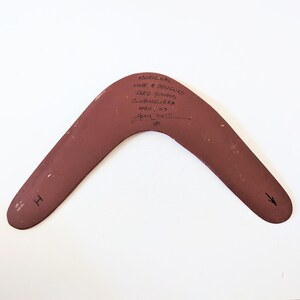Authentic Aboriginal Boomerang - Etsy