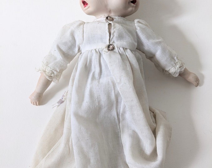 Antique 3 Faced Ceramic Doll - Etsy