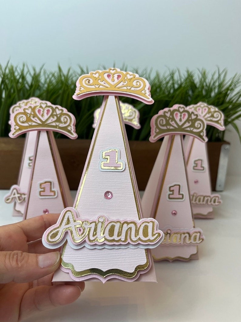 Princess Favor Boxes Princess Party Decorations Princess - Etsy