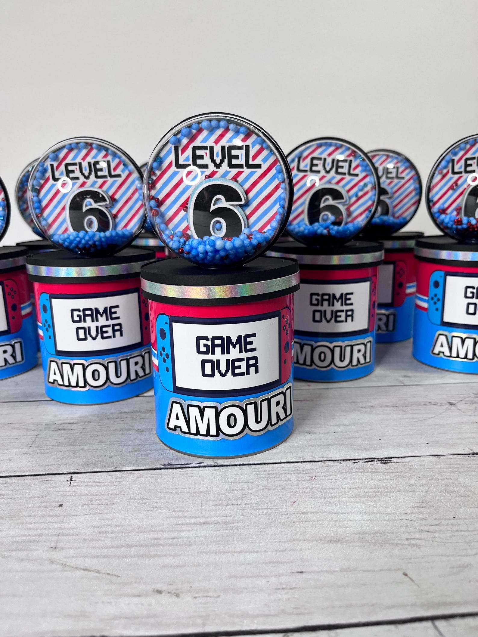 Gamer Chips Can, Gamer Party Favors, Video Games Birthday Party, Video ...