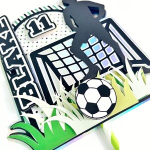 Soccer Cake Topper, Soccer Party, Football Birthday, Football Party ...