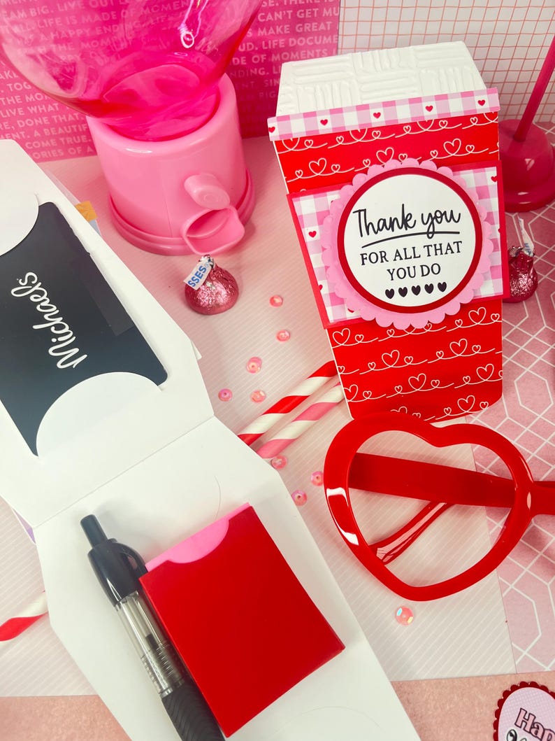 Valentine's Teacher Gift Card Holder, Teachers Appreciation Gift, Thank ...