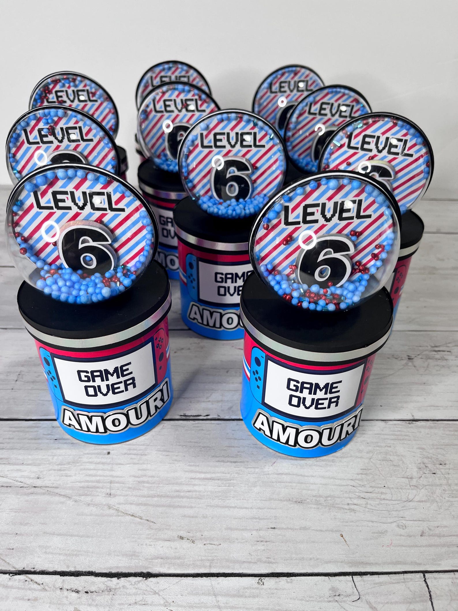 Gamer Chips Can, Gamer Party Favors, Video Games Birthday Party, Video ...