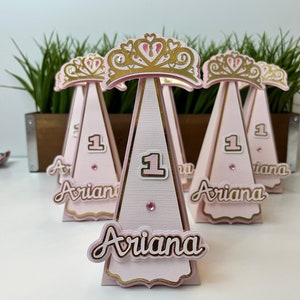 Princess Favor Boxes, Princess Party Decorations, Princess Theme ...