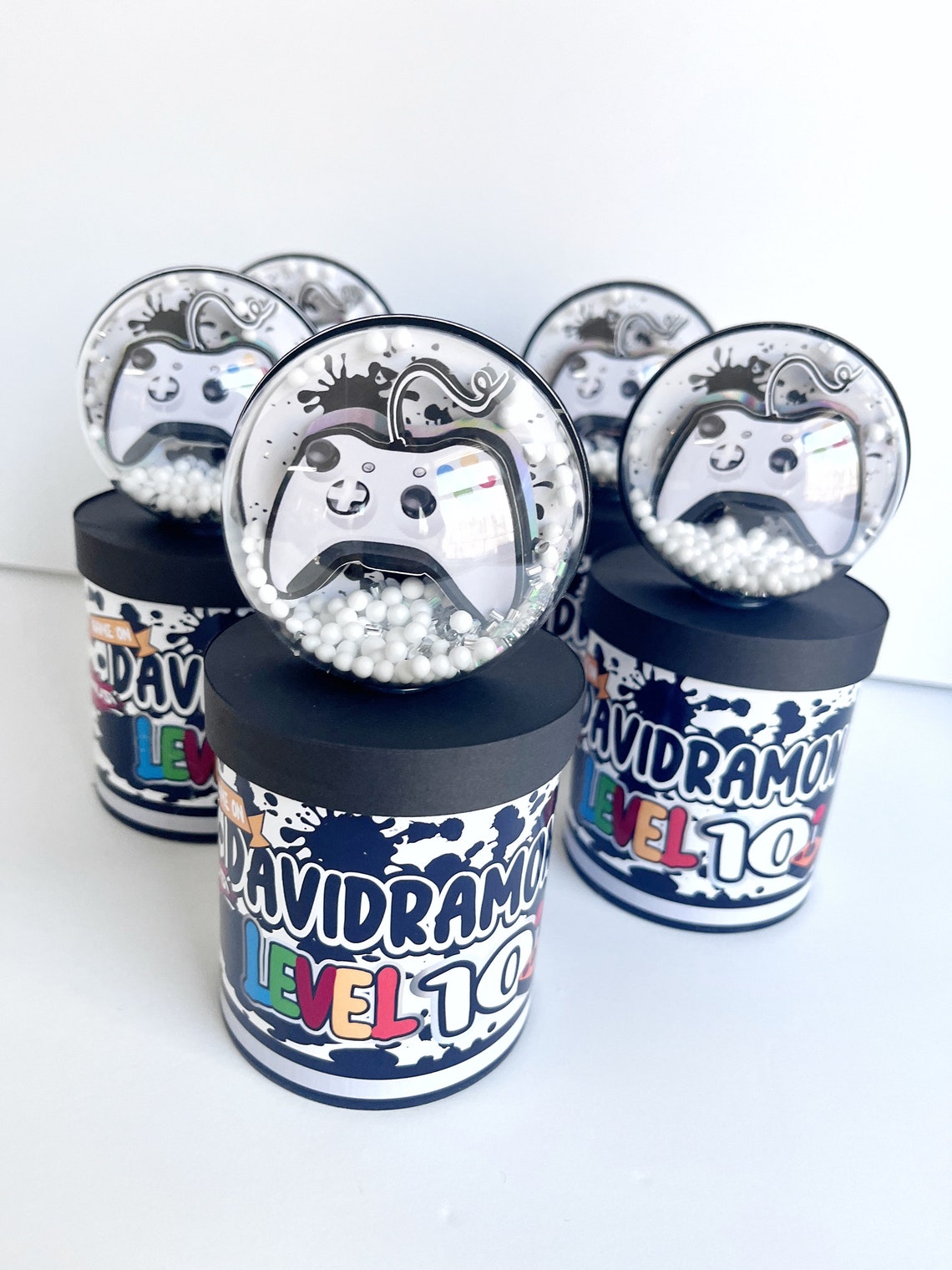 Gamer Chips Can, Games Party Favor, Games Birthday Party Favors, Games ...
