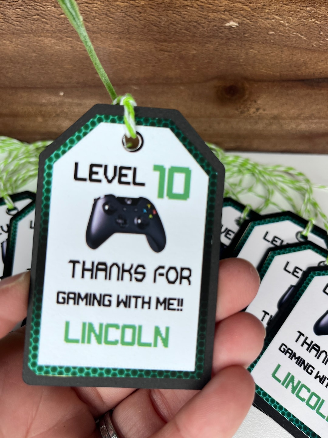 Video Games Favor Tags, Gamer Party Favors, Gamer Birthday, Gamer ...