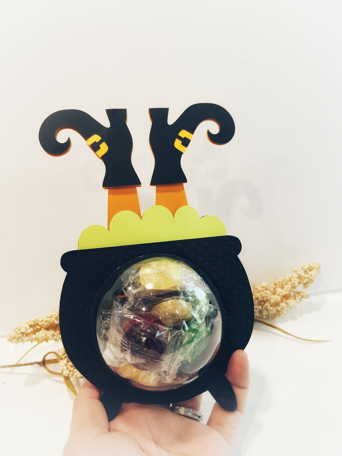 Witches Brew Candy Holder Halloween Favors Halloween Party - Etsy