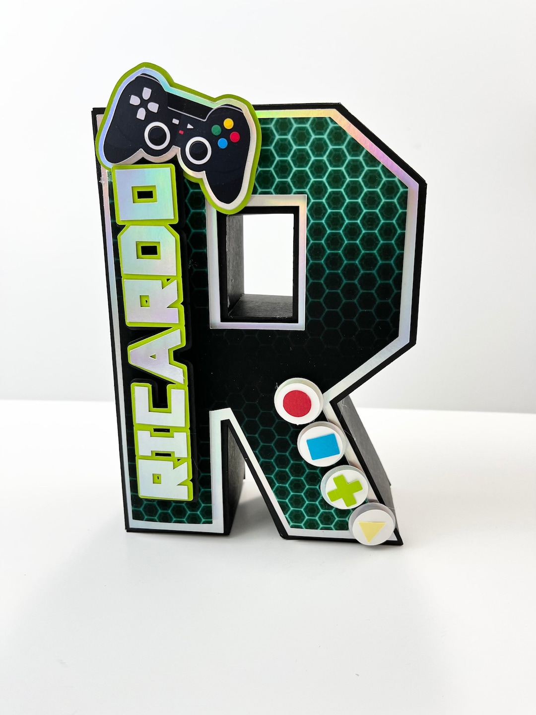 Gamer 3D Letters, Gamer Party Decorations, Gamer Birthday Party, Gamer ...