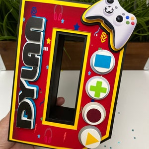 3D Letter Gamer - Gamer Party Decorations - Gamer Birthday Party ...