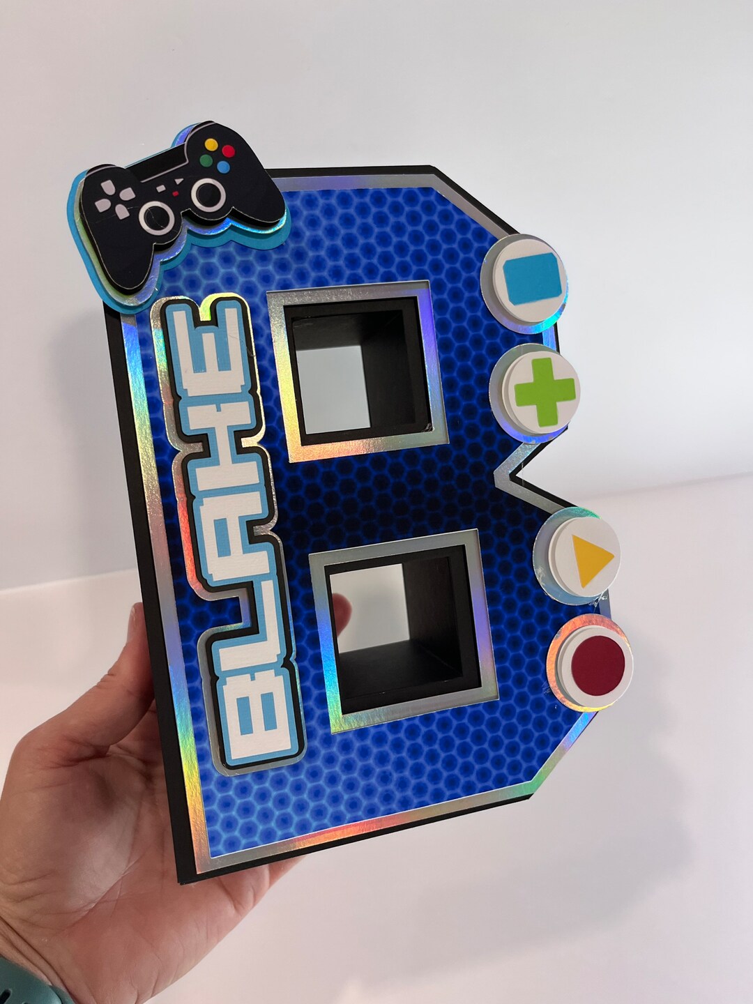 Gamer 3D Letters, Gamer Party Decorations, Gamer Birthday Party, Gamer ...