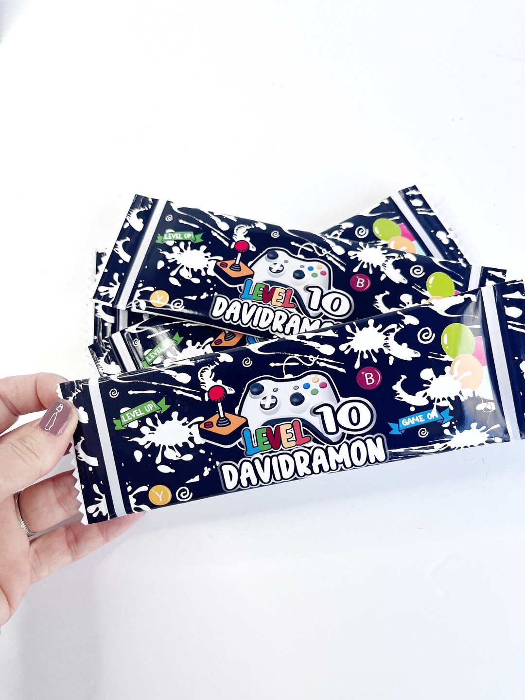 Gamer Favors Chocolate, Gamer Birthday, Gamer Birthday Party ...