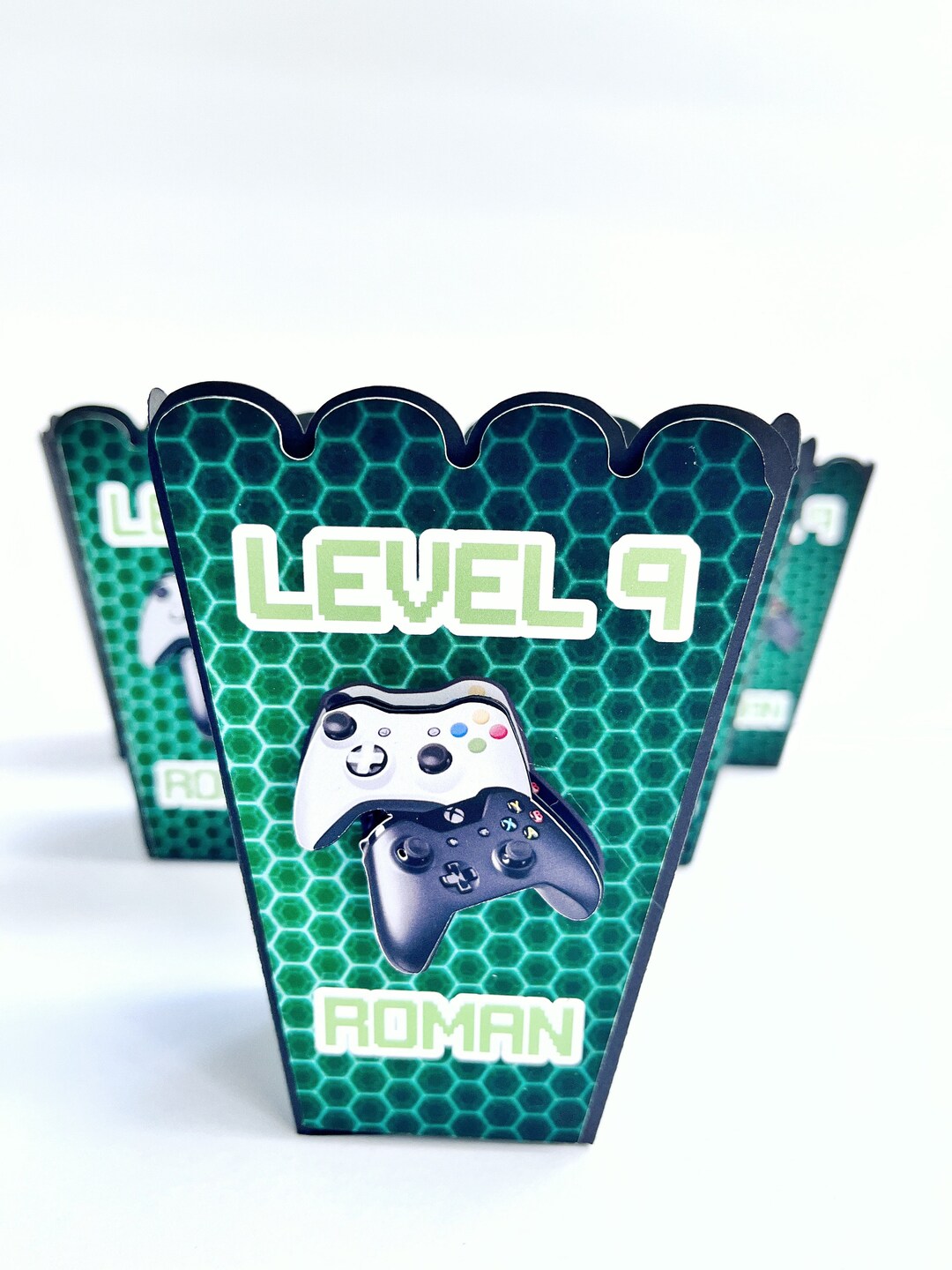 Popcorn Box Gamer Party, Gamer Party Favors, Video Games Party, Gamer ...