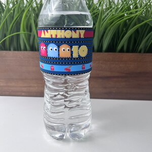 Arcade Water Labels, Arcade Party, Arcade Birthday, Gamer Water Labels ...