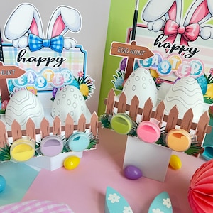 Easter Craft Kit, Easter Egg Painting Kit for Kids, Easter Egg Hunt ...