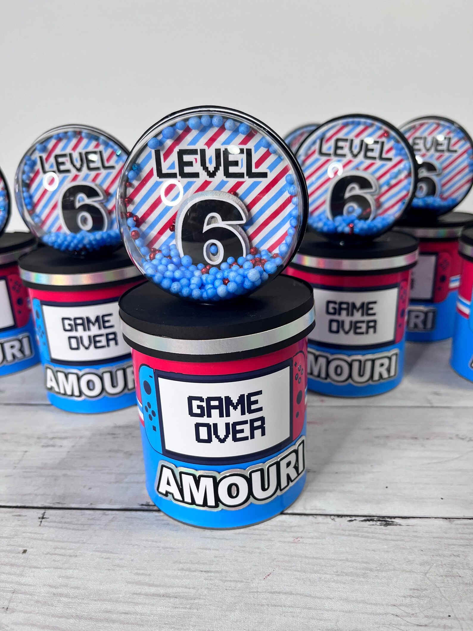 Gamer Chips Can, Gamer Party Favors, Video Games Birthday Party, Video ...
