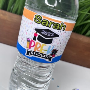 Kindergarten Water Bottle Labels, Prek Water Bottle Labels ...