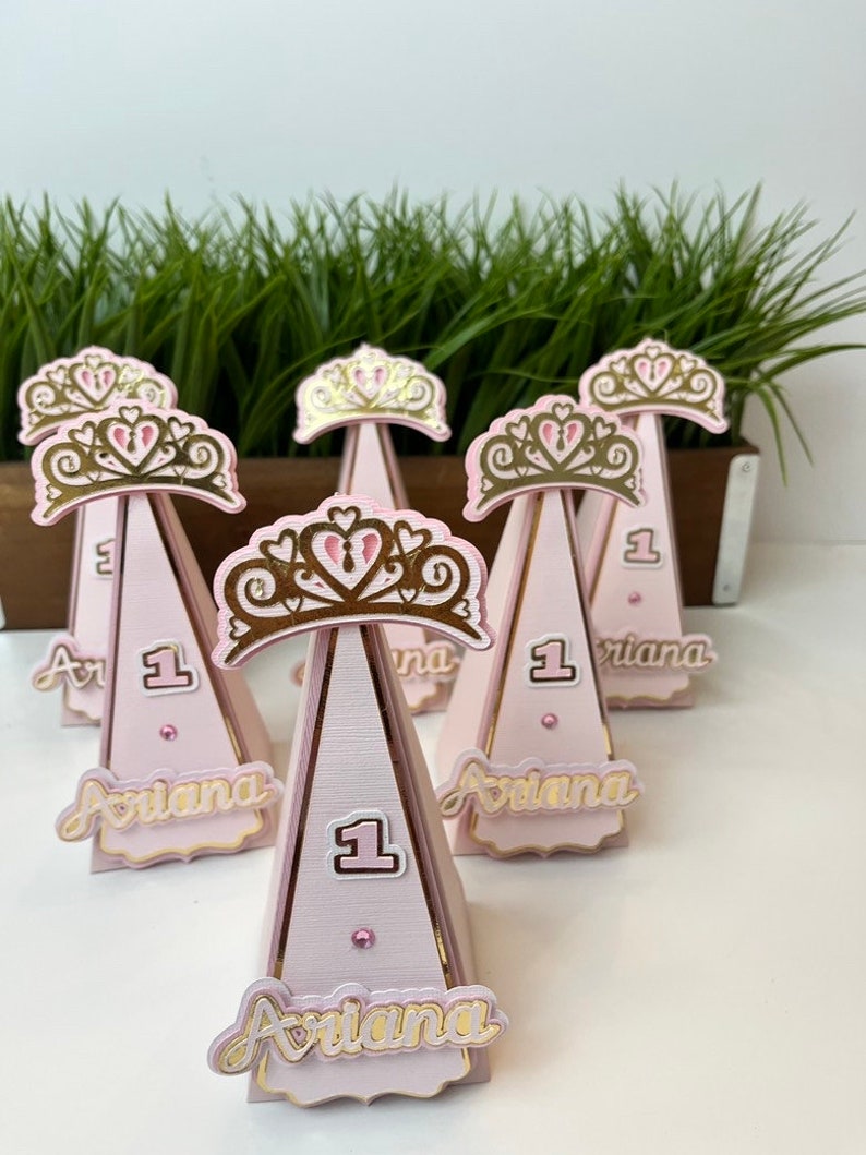 Princess Favor Boxes Princess Party Decorations Princess - Etsy
