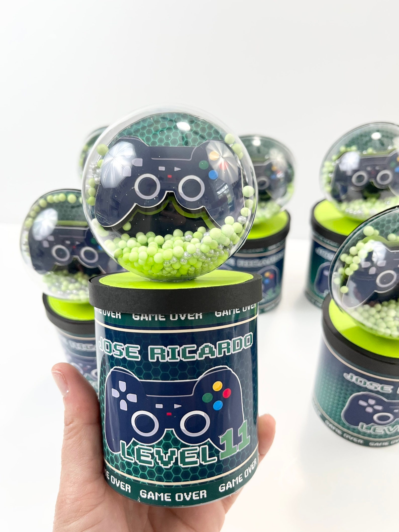 Gamer Chips Can, Gamer Party Favors, Video Games Birthday Party, Video ...