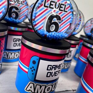 Gamer Chips Can, Gamer Party Favors, Video Games Birthday Party, Video ...