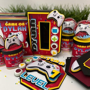 3D Letter Gamer - Gamer Party Decorations - Gamer Birthday Party ...