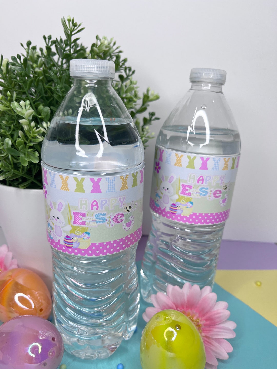 Easter Water Labels, Easter Party, Easter Birthday, Easter Party ...