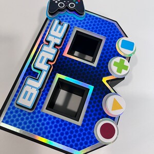 Gamer 3D Letters, Gamer Party Decorations, Gamer Birthday Party, Gamer ...