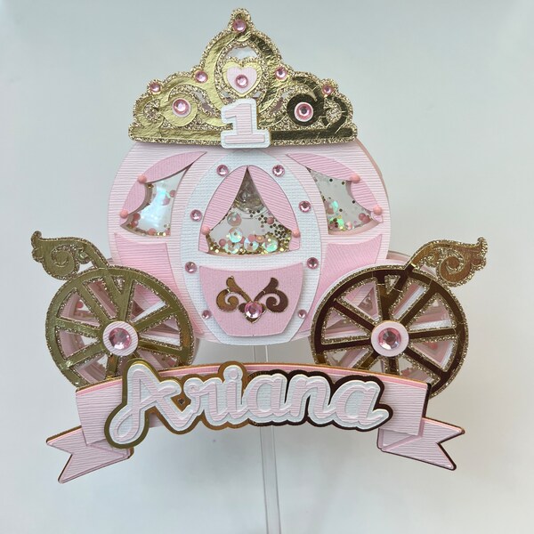 Princess Cake Topper - Etsy