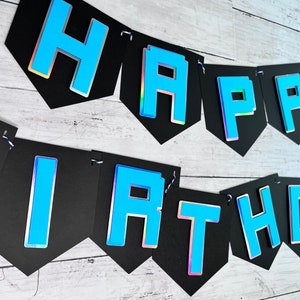 Video Games Theme, Gamer Birthday Banner, Level Age Banner, Video Games ...