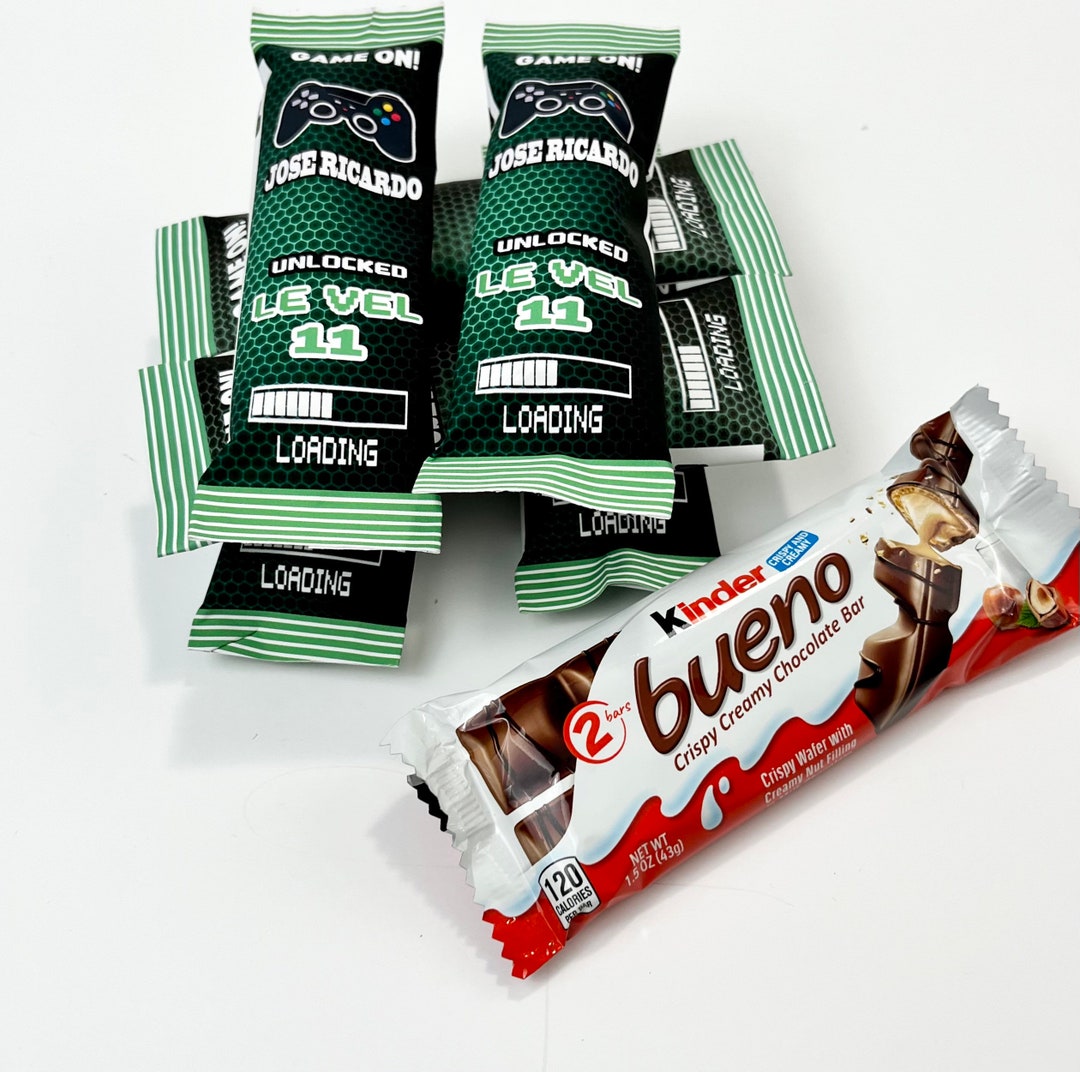 Gamer Party Favors Chocolate, Gamer Party Favos, Video Games Party ...