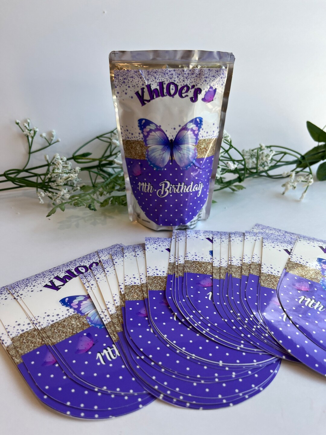 Butterfly Capri Sun Labels, Capri Sun Party Favors, Capri Sun Juices ...