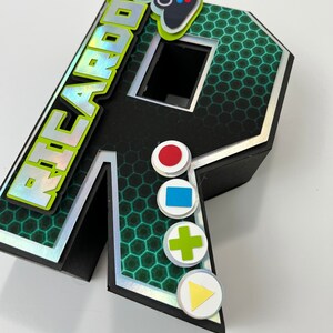 Gamer 3D Letters, Gamer Party Decorations, Gamer Birthday Party, Gamer ...