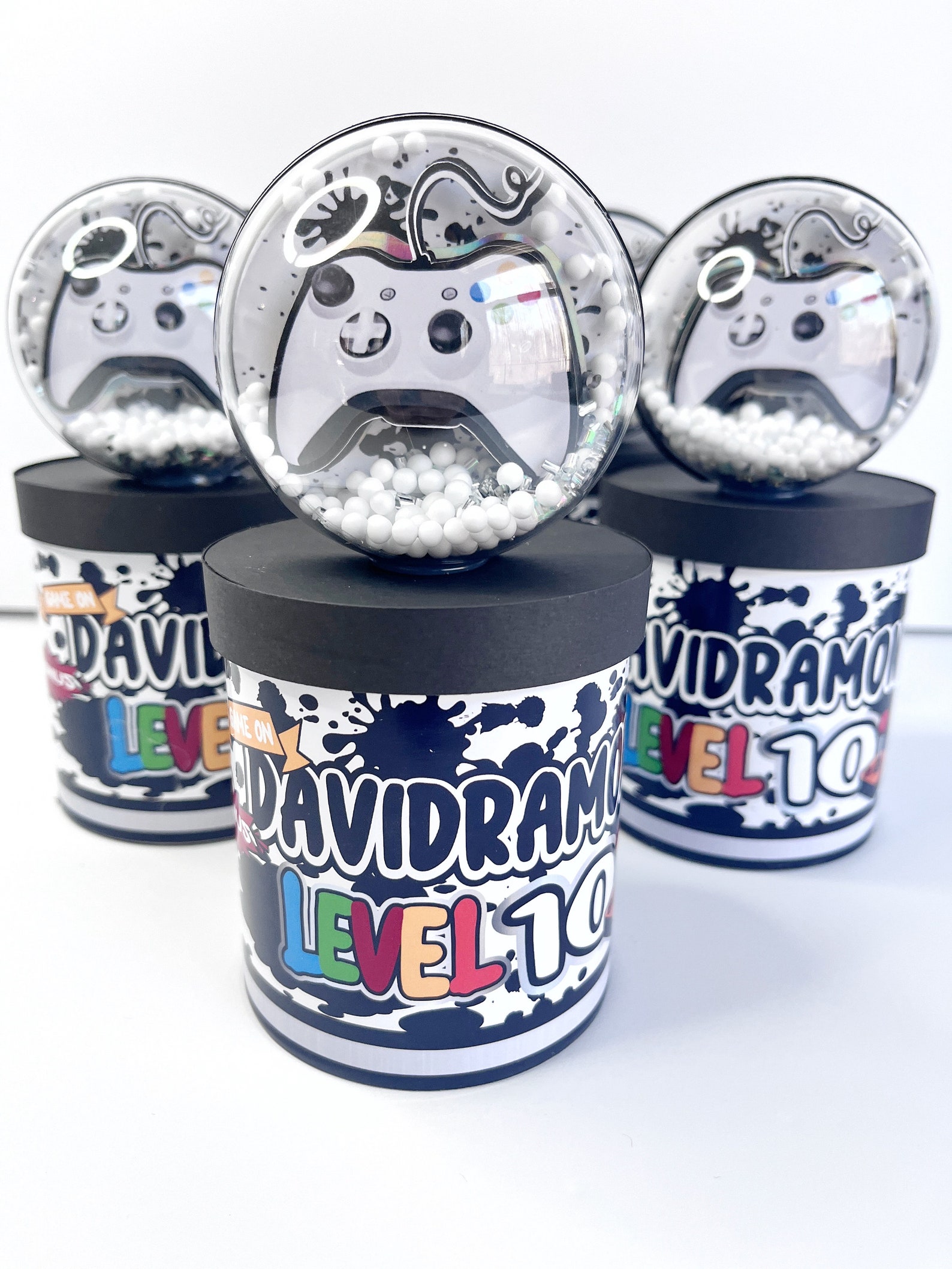 Gamer Chips Can, Games Party Favor, Games Birthday Party Favors, Games ...