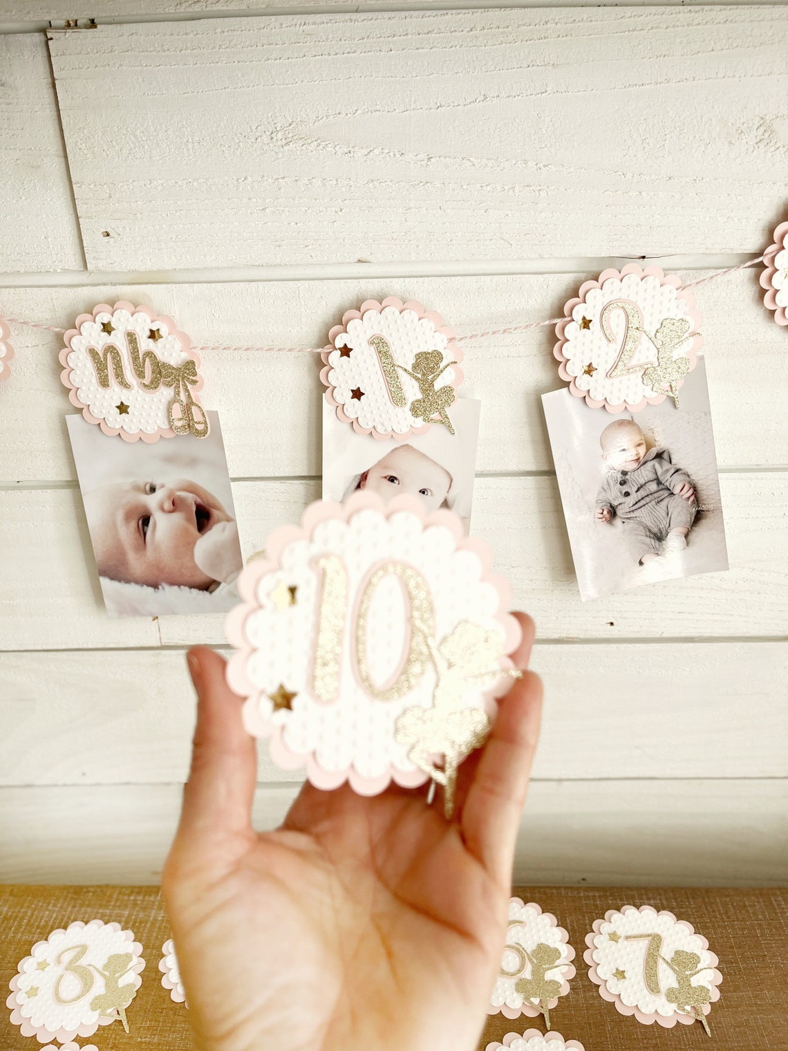 Ballerina Milestone Banner Ballerina Monthly Milestone 1st | Etsy