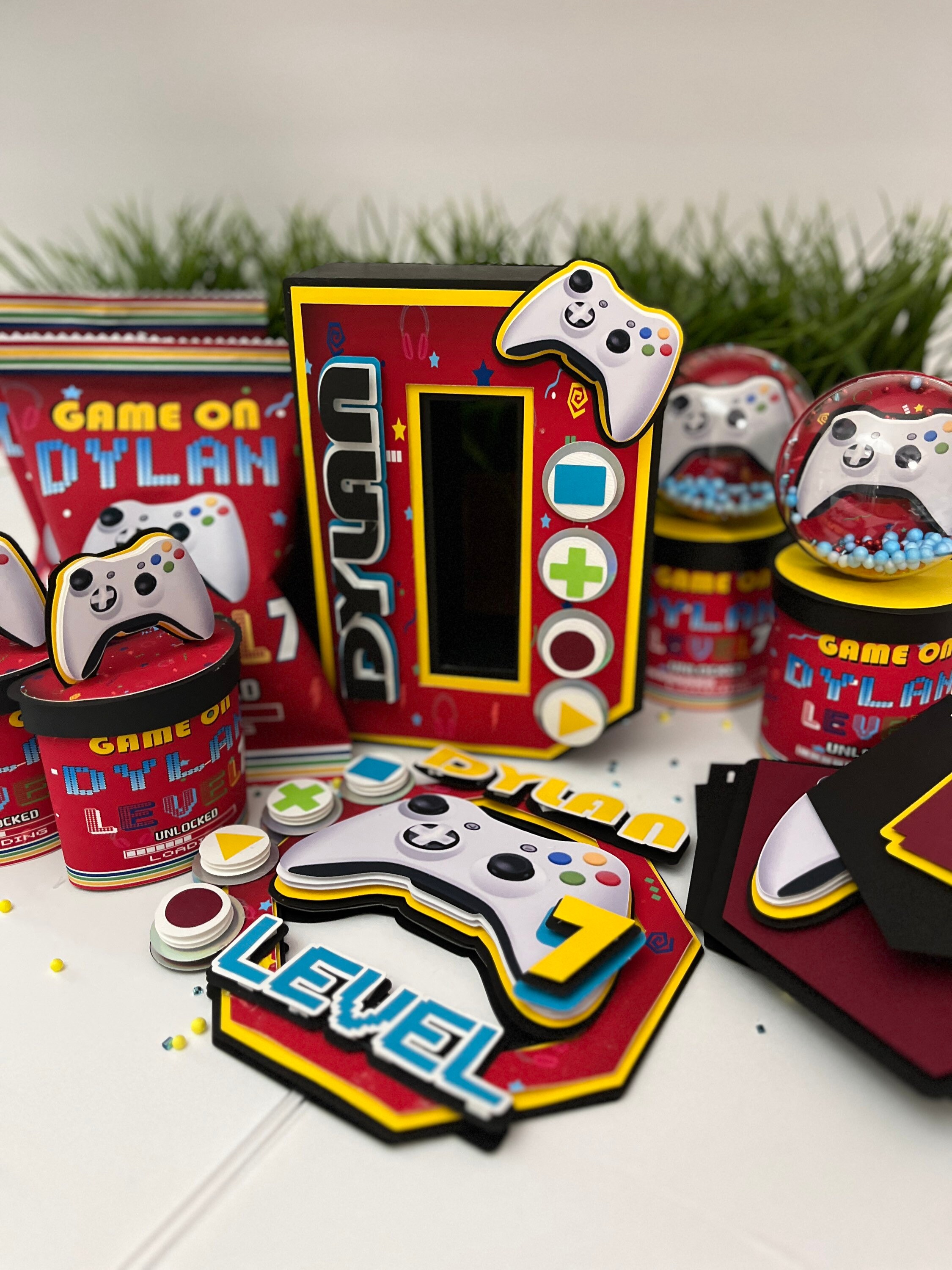 Gamer Pringles Games Party Favor Games Birthday Party - Etsy