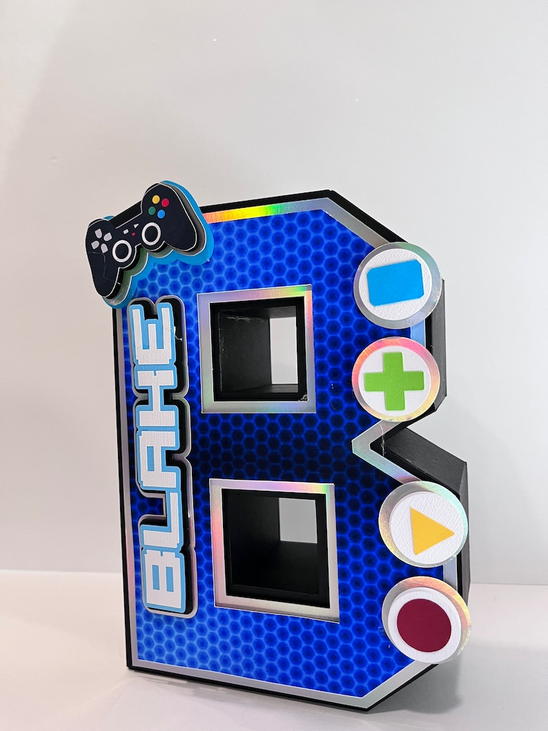 Gamer Chip Cans, Video Games Party, Gamer Birthday Favors, Party Games ...