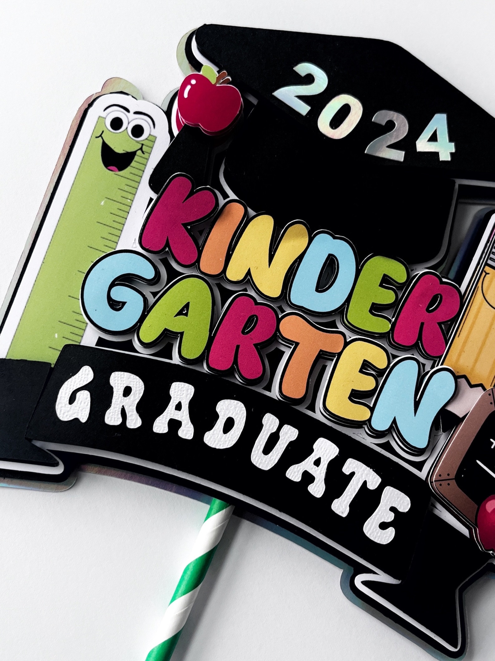 Kindergarten Graduation Cake Topper, Kindergarten Graduation Party ...