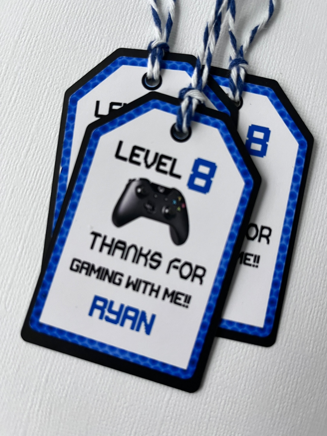 Video Games Favor Tags, Gamer Party Favors, Gamer Birthday, Gamer Gift ...