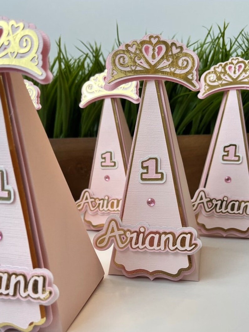 Princess Favor Boxes Princess Party Decorations Princess - Etsy