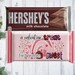 Valentine Hershey's Chocolate Bar, Personalized Wrapper Favors - Etsy