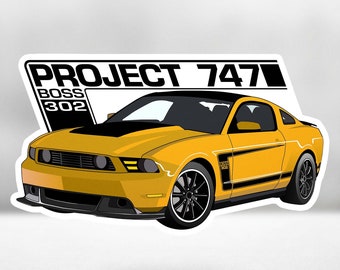 Boss 302 Decal - Etsy